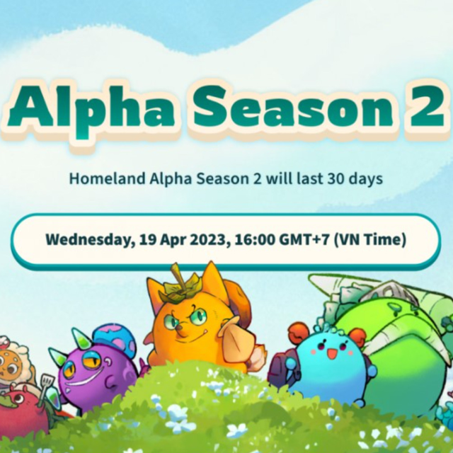 Axie Infinity segunda temporada Homeland Alpha