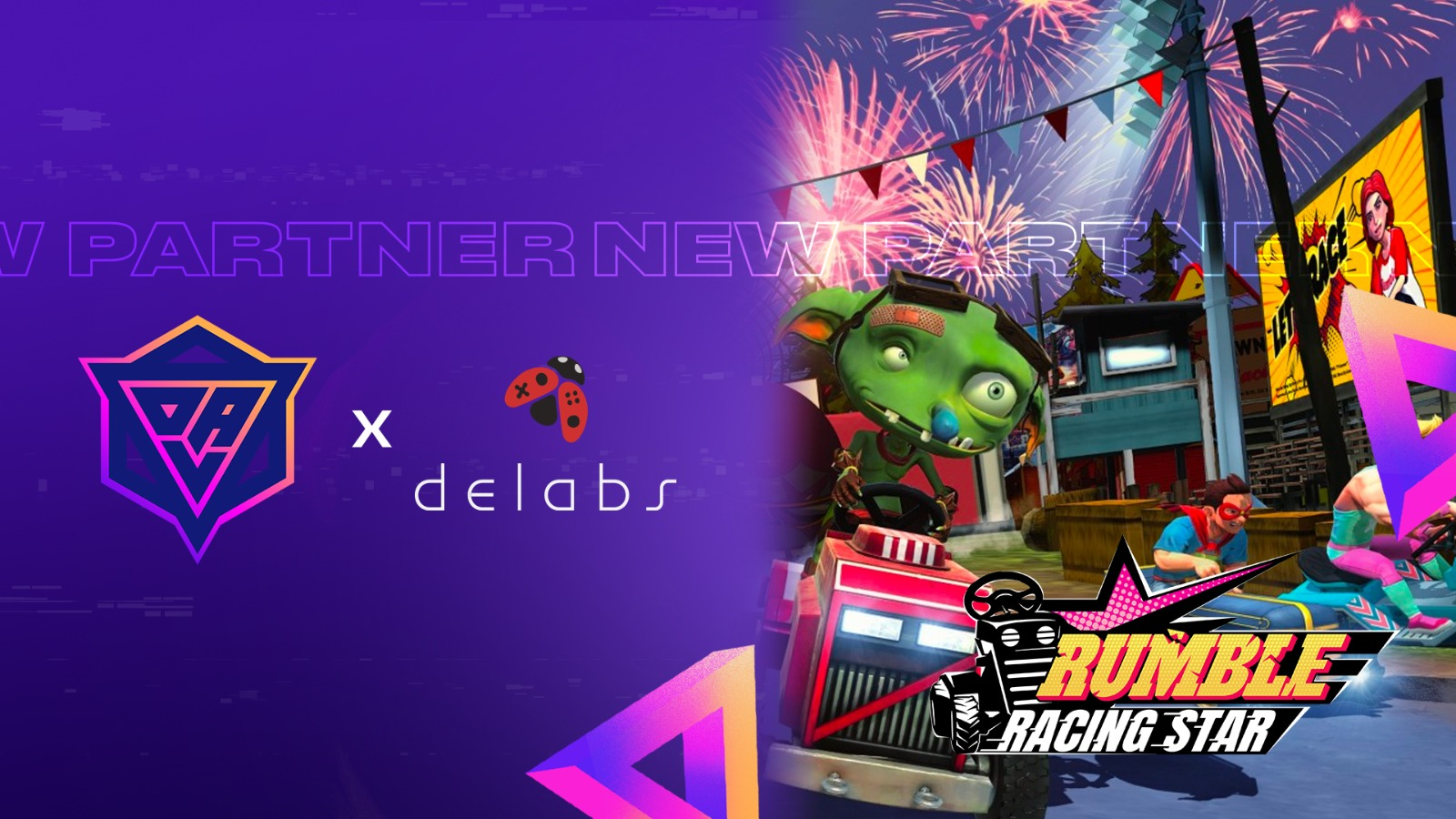 Partnership con Delabs ¡Accede a la prueba beta cerrada de Rumble ...