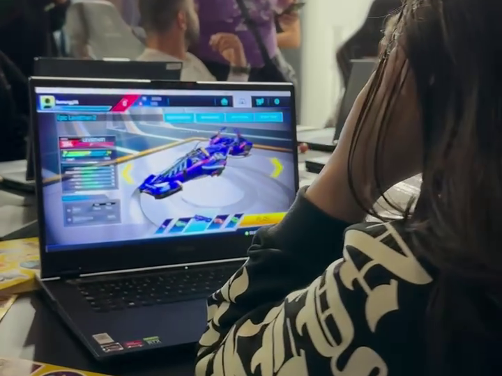 Evento de Racer Loop en Gamergy Madrid