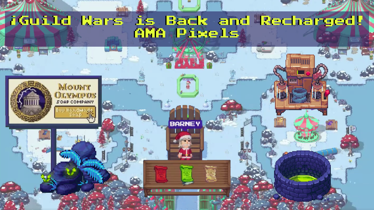 ¡Guild Wars is Back and Recharged! AMA Pixels