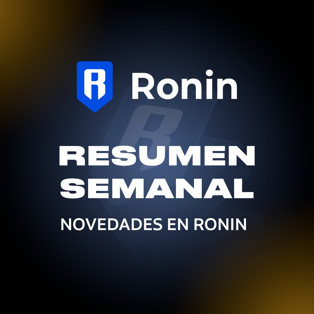 Esta semana en Ronin Network