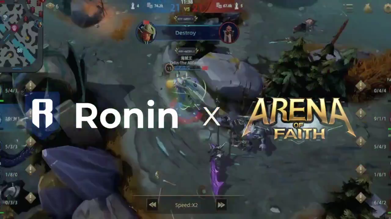 Arena of Faith arrives in Ronin with events and rewards for the community