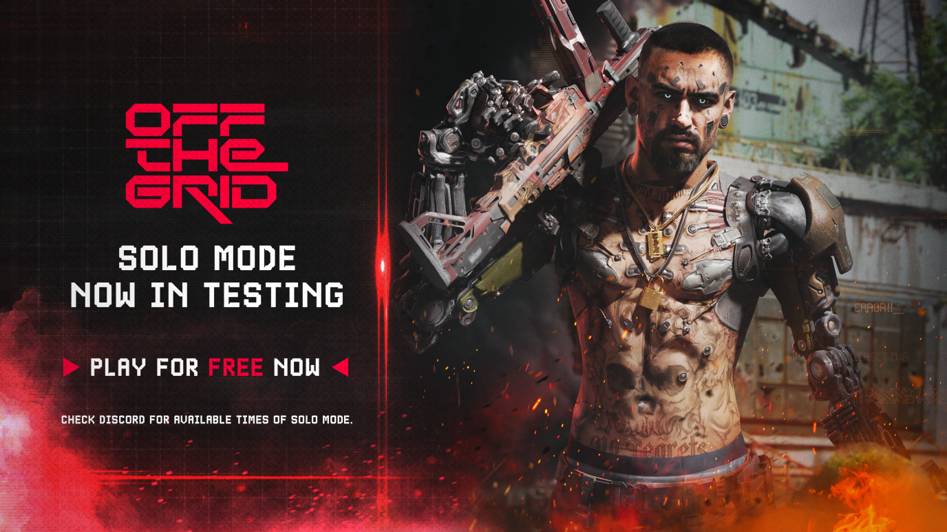 New Solo Mode Arrives in Off The Grid: Testing and Weapon Adjustments