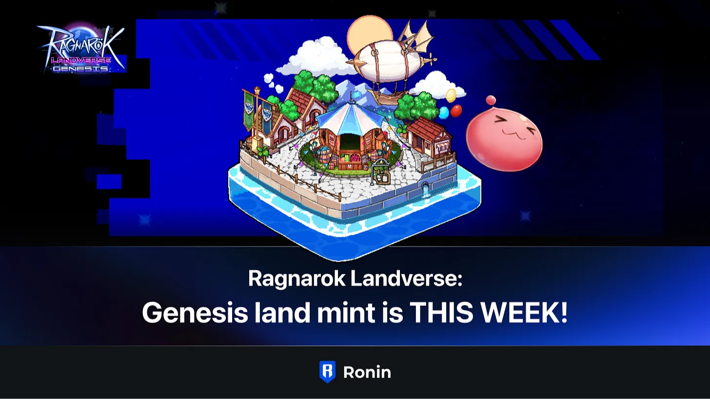 ¡Participa en la primera venta de Lands! Ragnarok Landverse