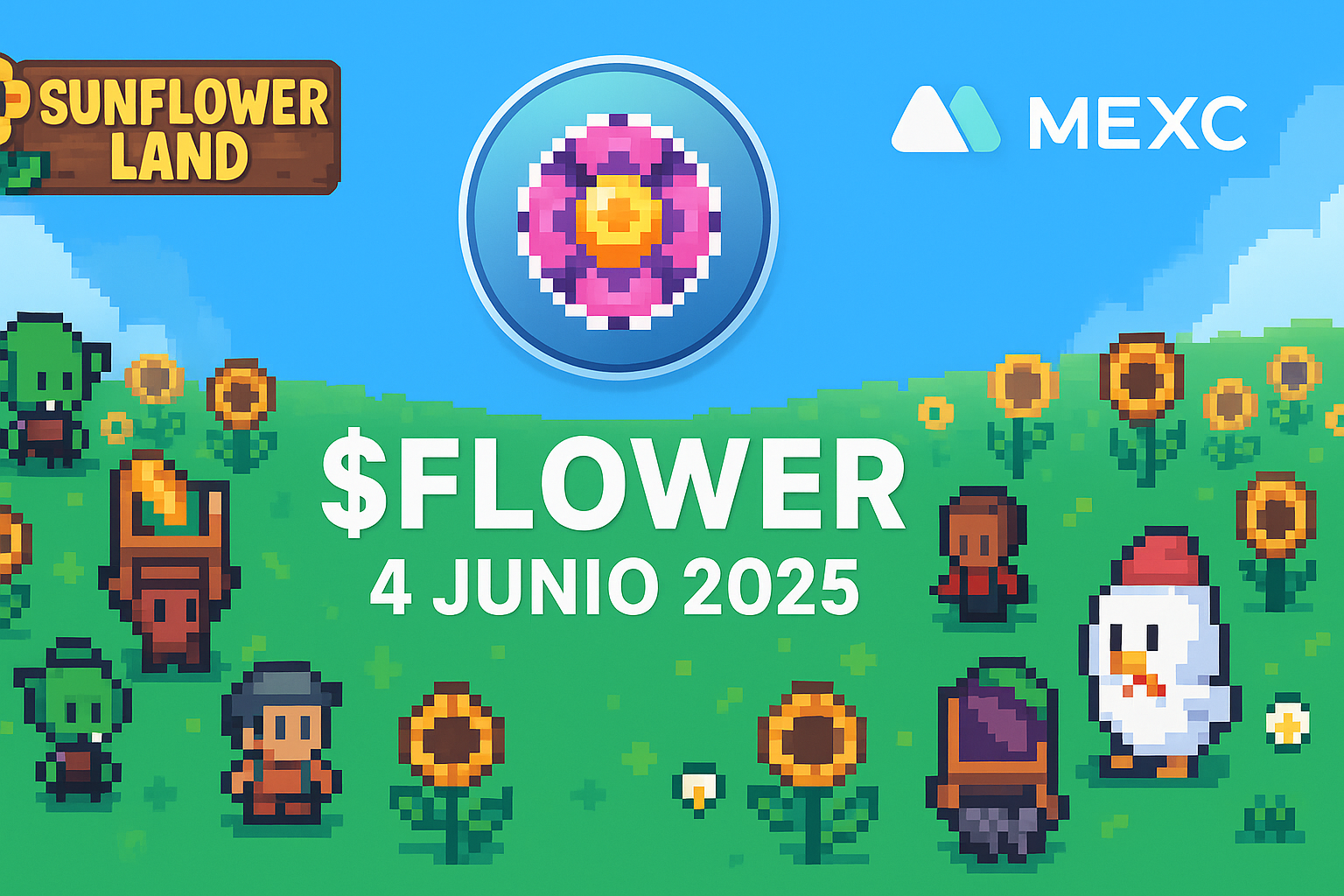 $FLOWER: O Token dos Fazendeiros Chega ao MEXC