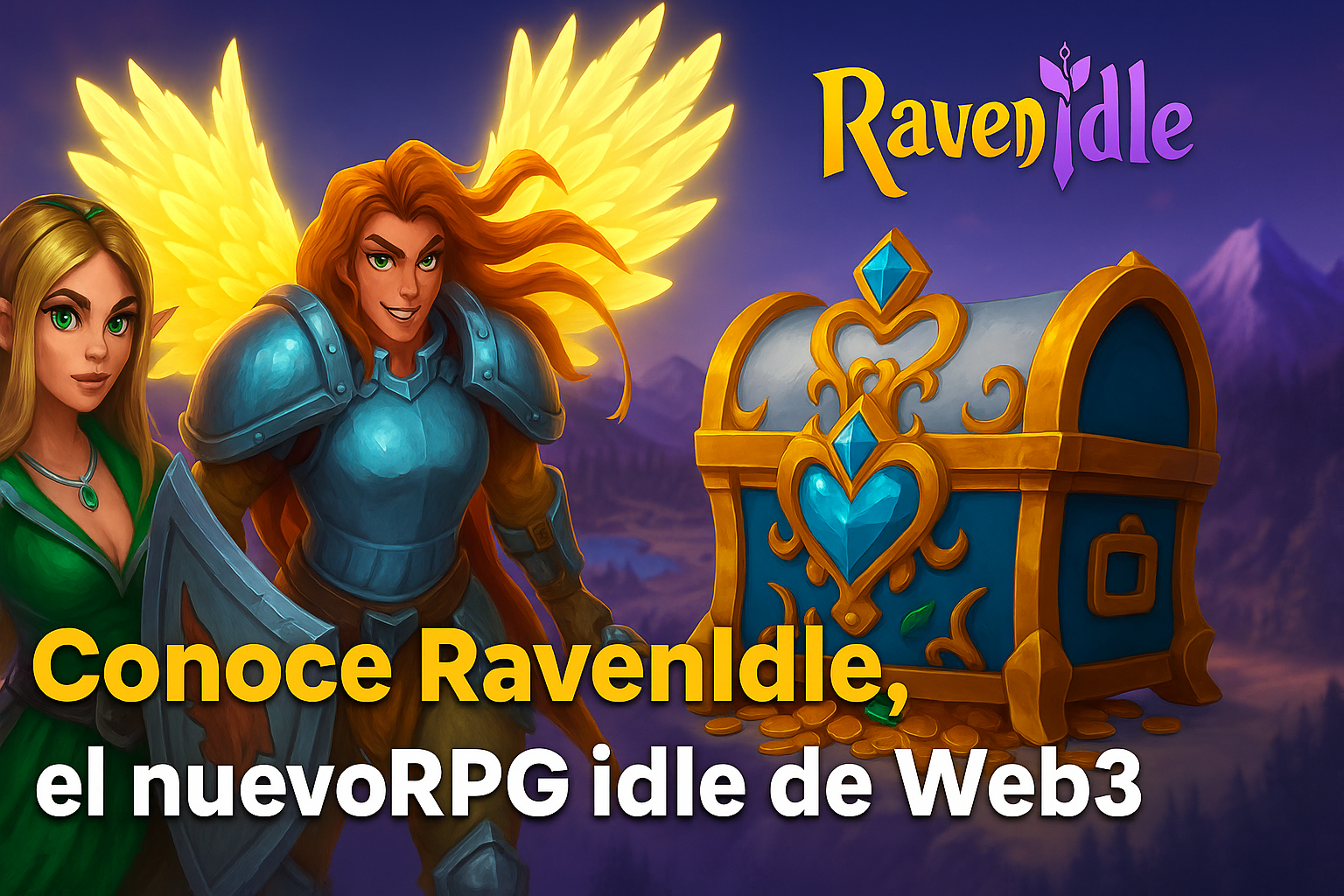 Tudo o que você precisa saber sobre RavenIdle, o RPG idle da temporada