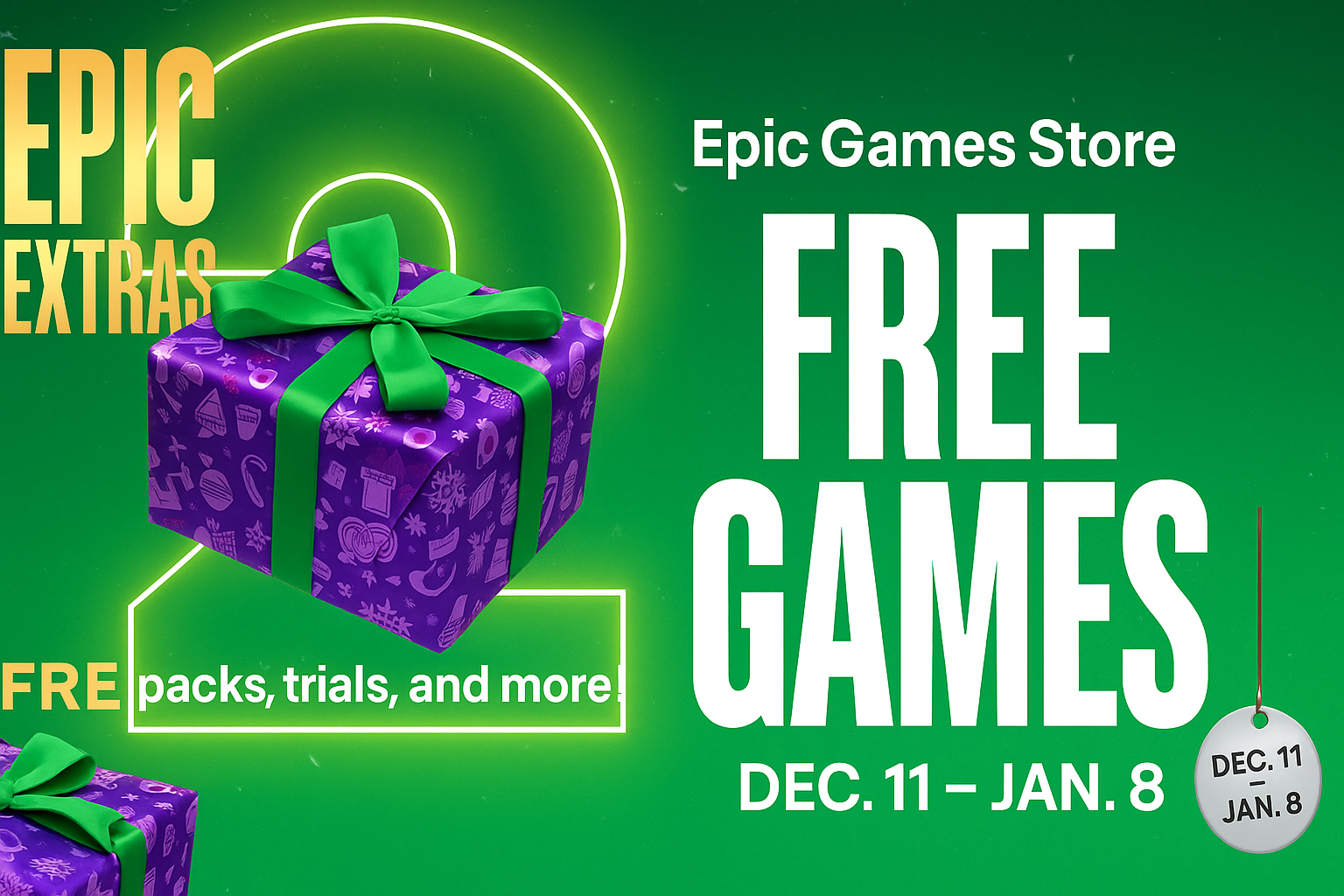 Epic Games: The leaked (confirmed) list of free games for December 2025