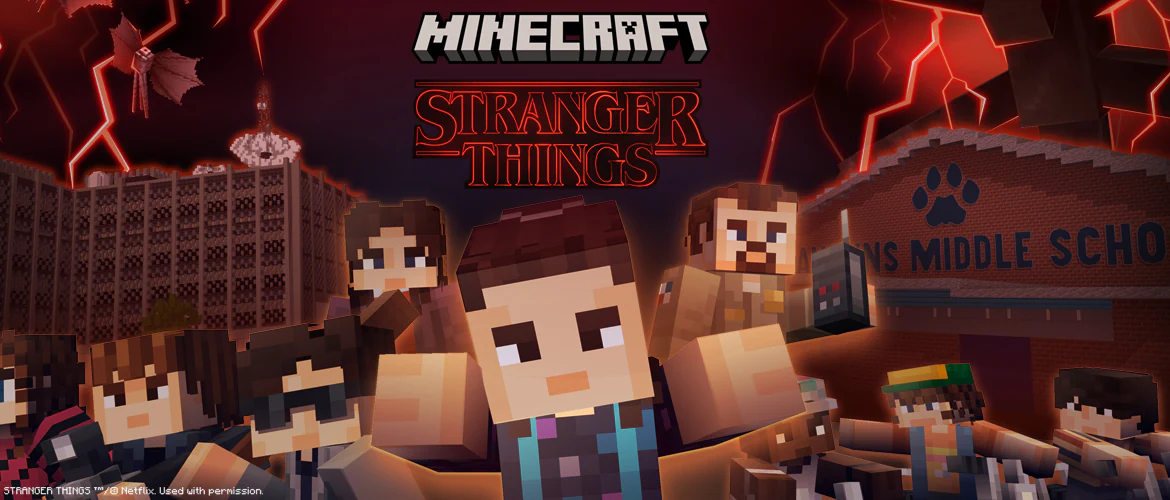 Minecraft x Stranger Things DLC: o que inclui, preço e plataformas