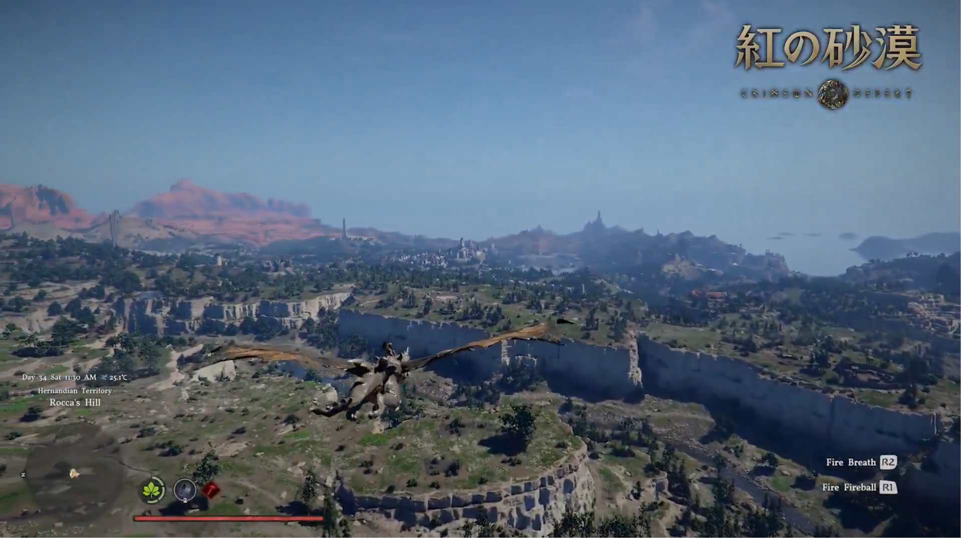 Crimson Desert will have a larger map than RDR2