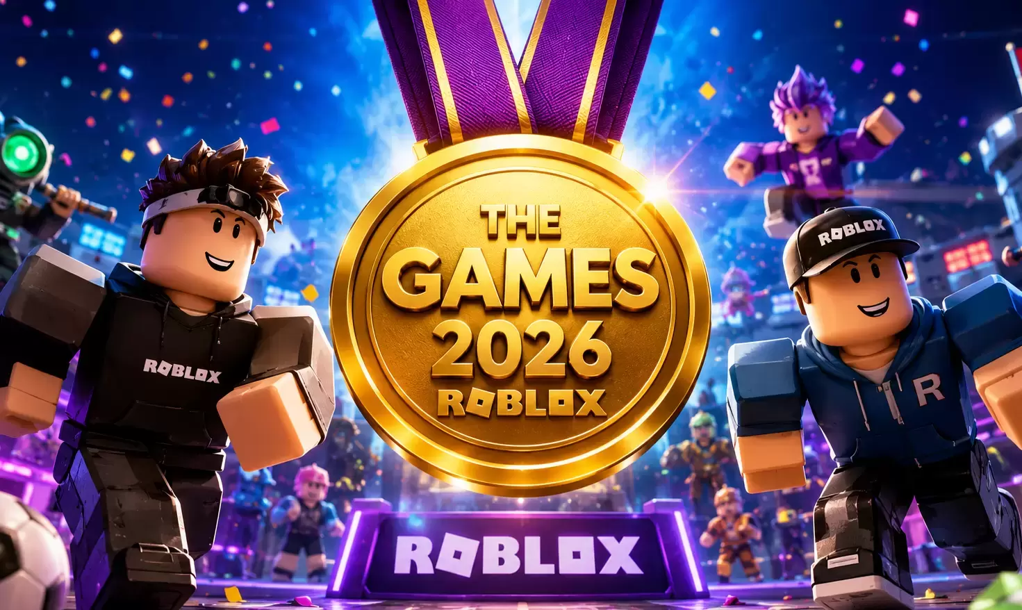 Roblox The Games 2026: cómo conseguir las 15 medallas de oro